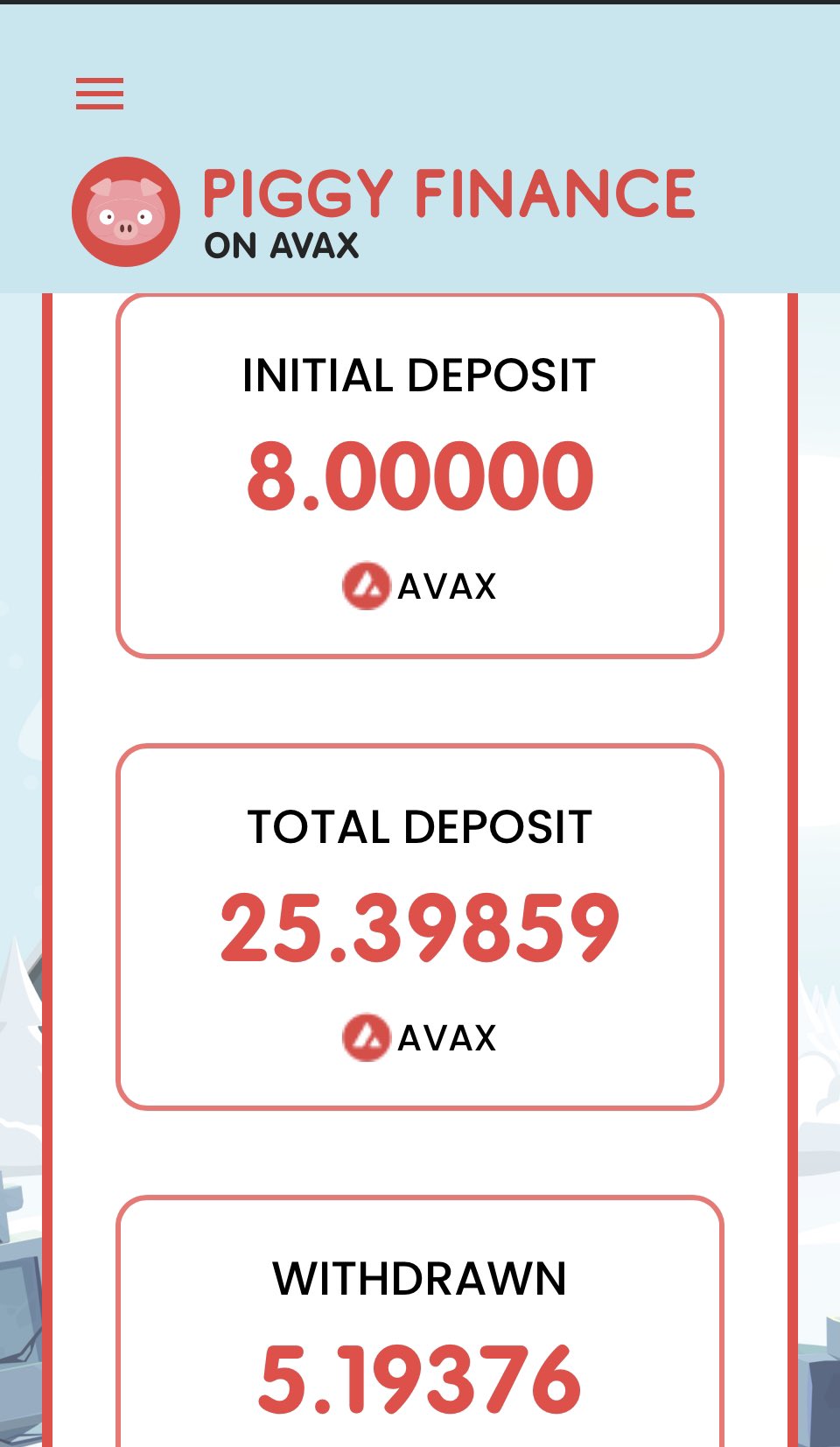 EpicWrapper |🔺 on Twitter: "Guys this #AVAX Miner @piggy_finance is magical and genius way of ...