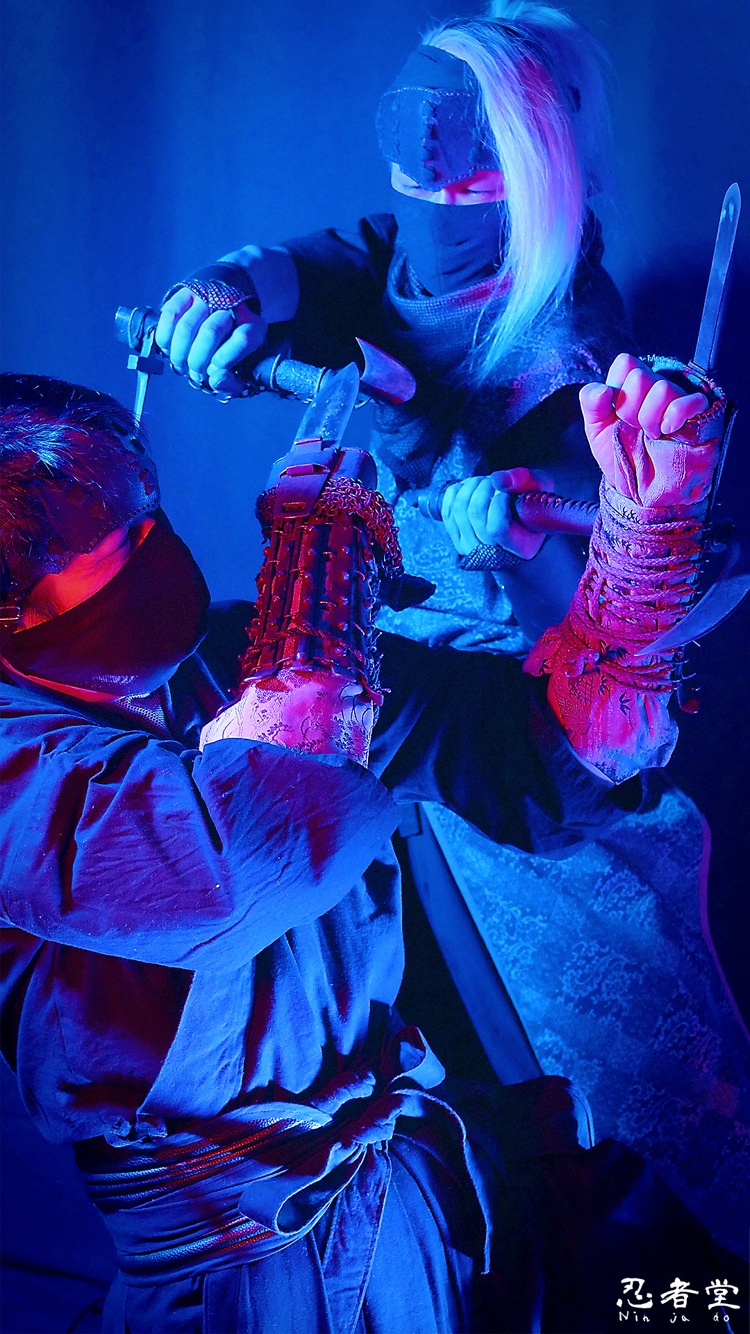 忍者堂 Ninja-Do on Twitter: "【戦う忍者たち】 忍者堂メンバー 土鬼影 対 蜻蛉 @shinya_tokikage @tonbo_ball #殺陣教室 https://t ...