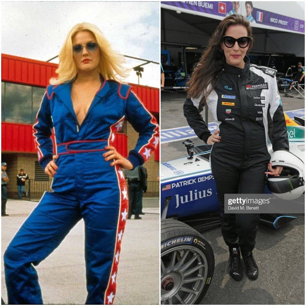 Drew Barrymore Charlies Angels Race Car