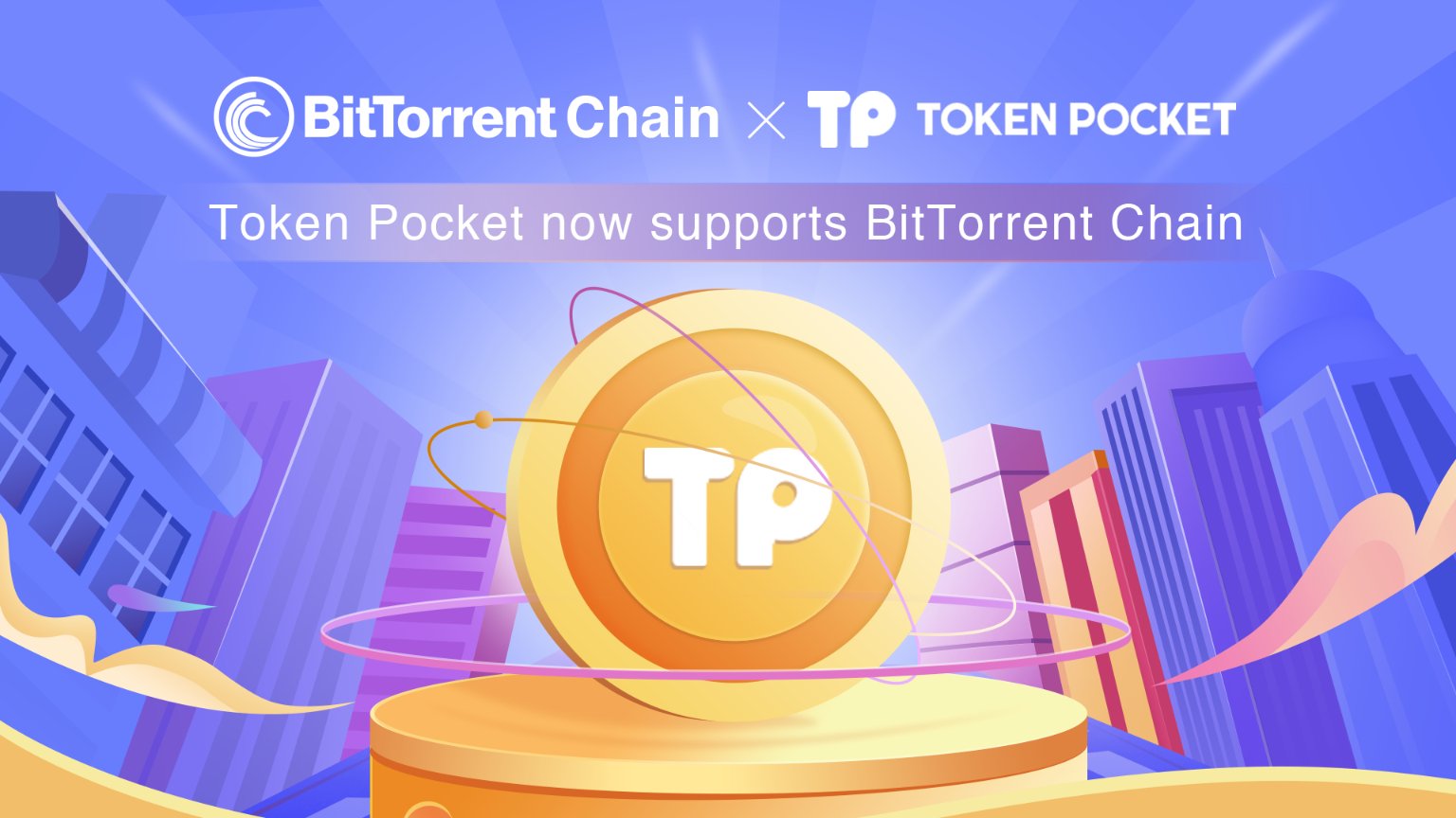 BitTorrent Inc. on Twitter: "📢 @TokenPocket_TP now supports #BitTorrent Chain! 🤗We are thrilled ...