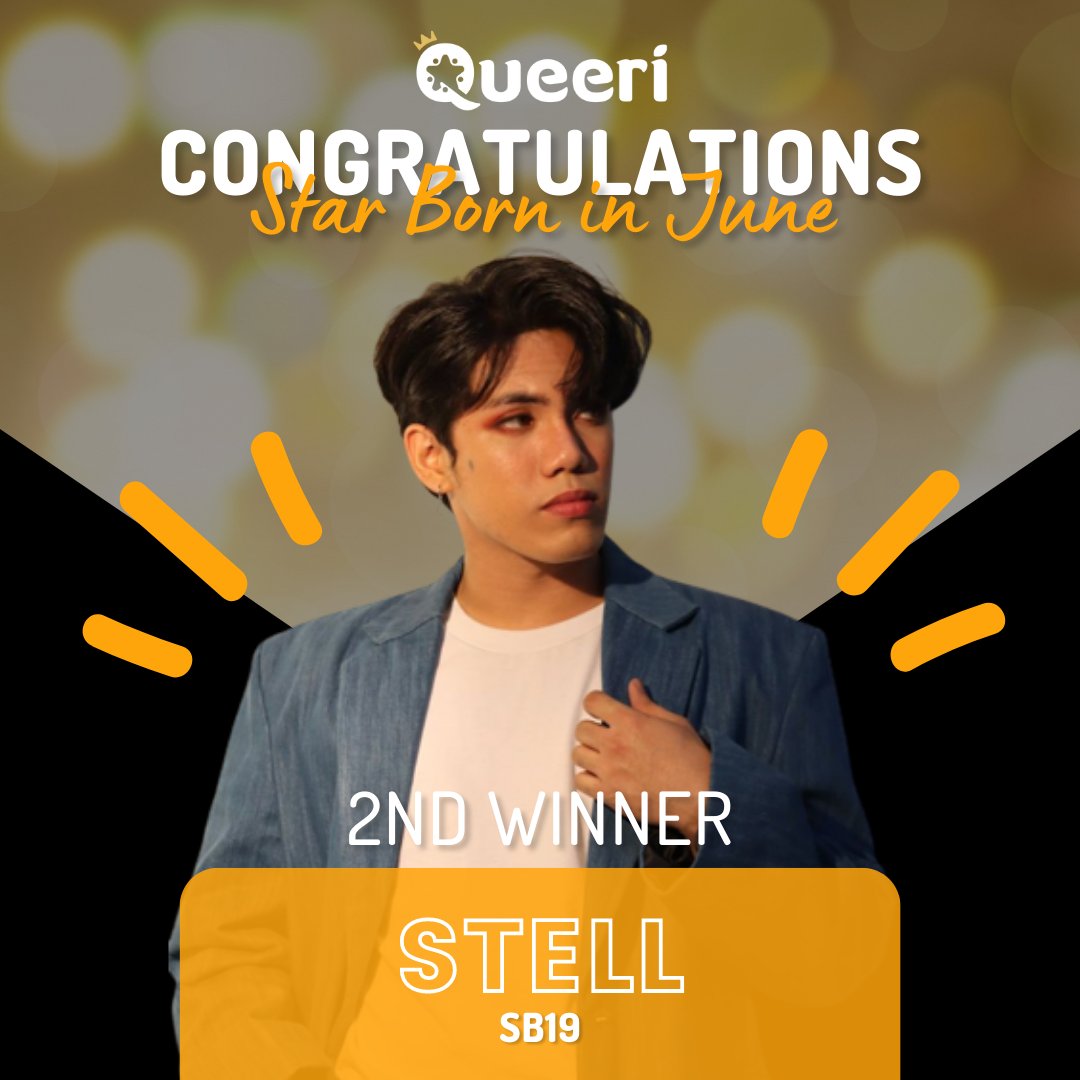 QueeRI on Twitter: " STAR BORN IN JUNE 🥈#STELL #SB19 🏆 In-App Banner AND Giant LED Screen WITH ...