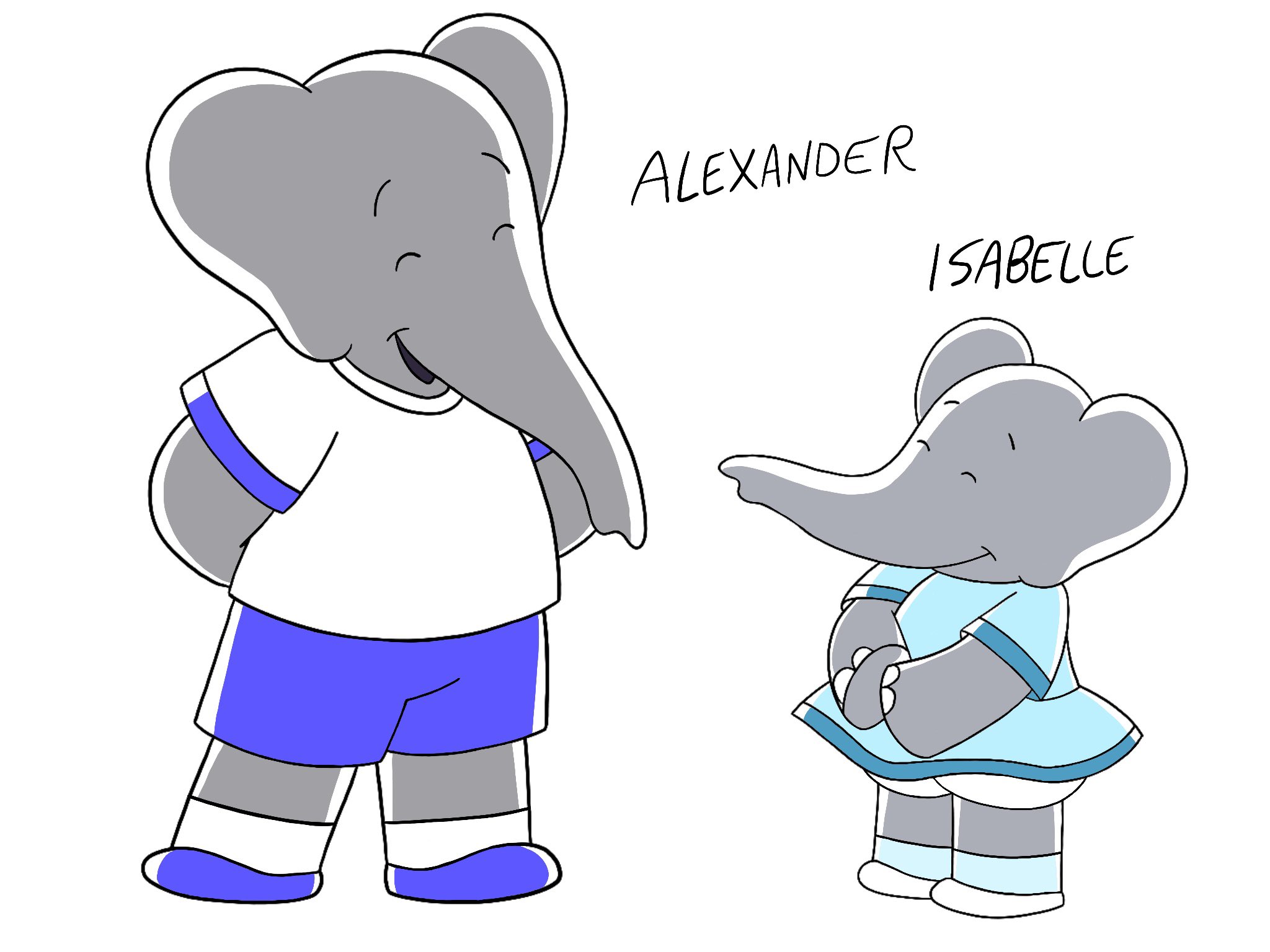 Babar Characters Names