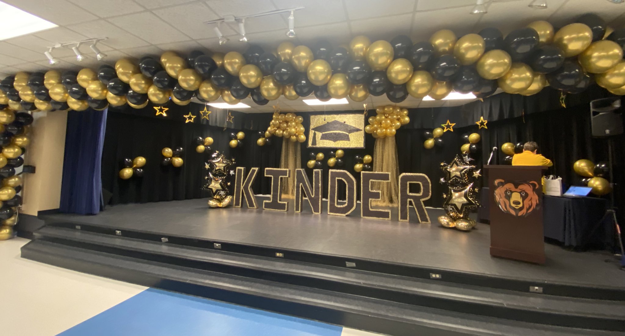 Graduation Stage Decoration Design