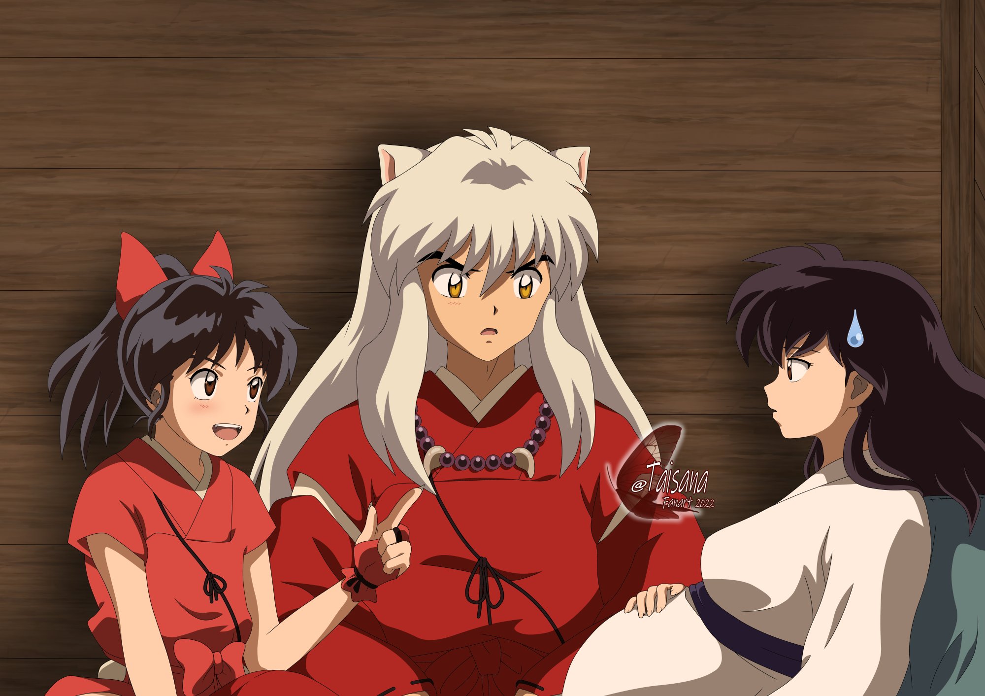 Kagome And Inuyasha Kids