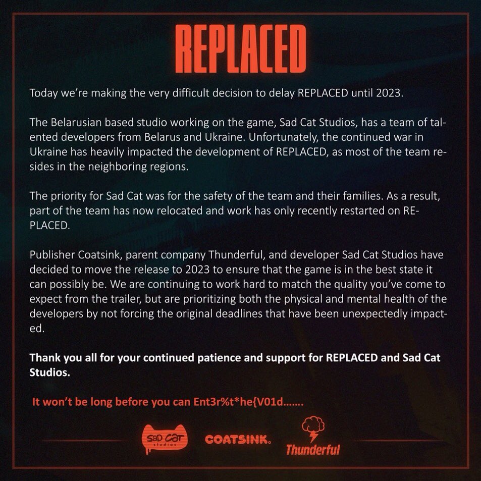 🐉HazzadorGamin,Dragon of Dojima🐉 on Twitter: "Indie Title REPLACED Delayed to 2023 #Xbox https ...