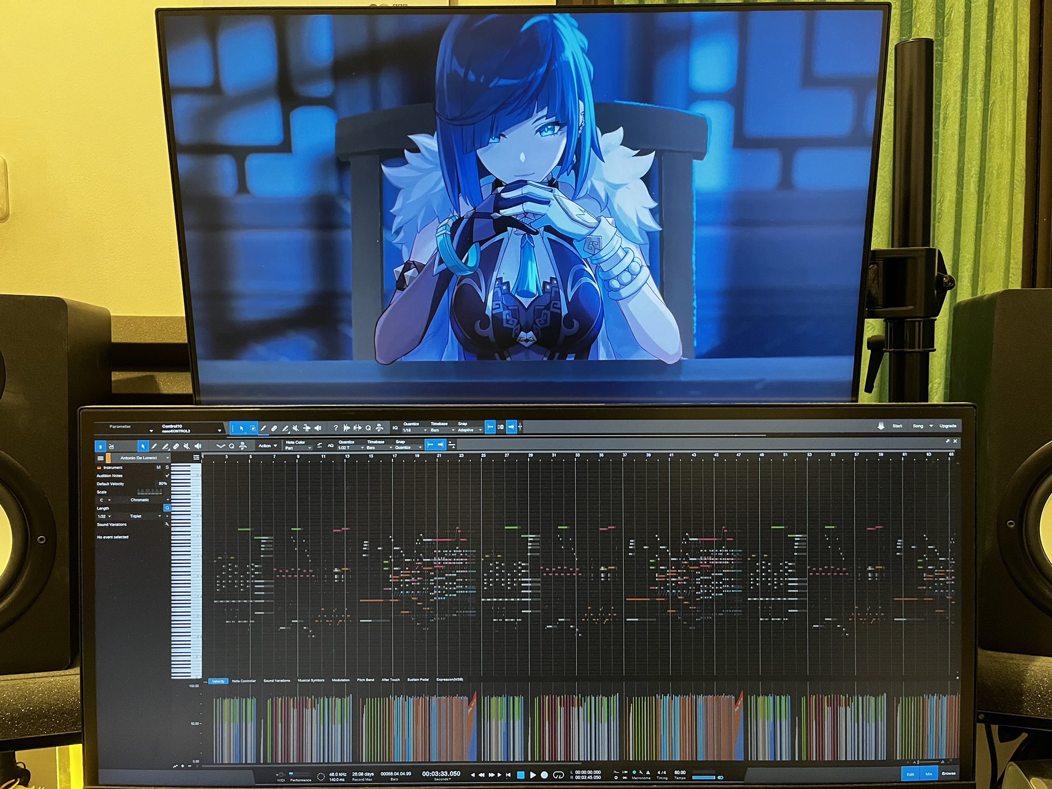 tnbee on Twitter: "yelan teaser ost done! 😤 https://t.co/SjDOg0DmRI" / Twitter