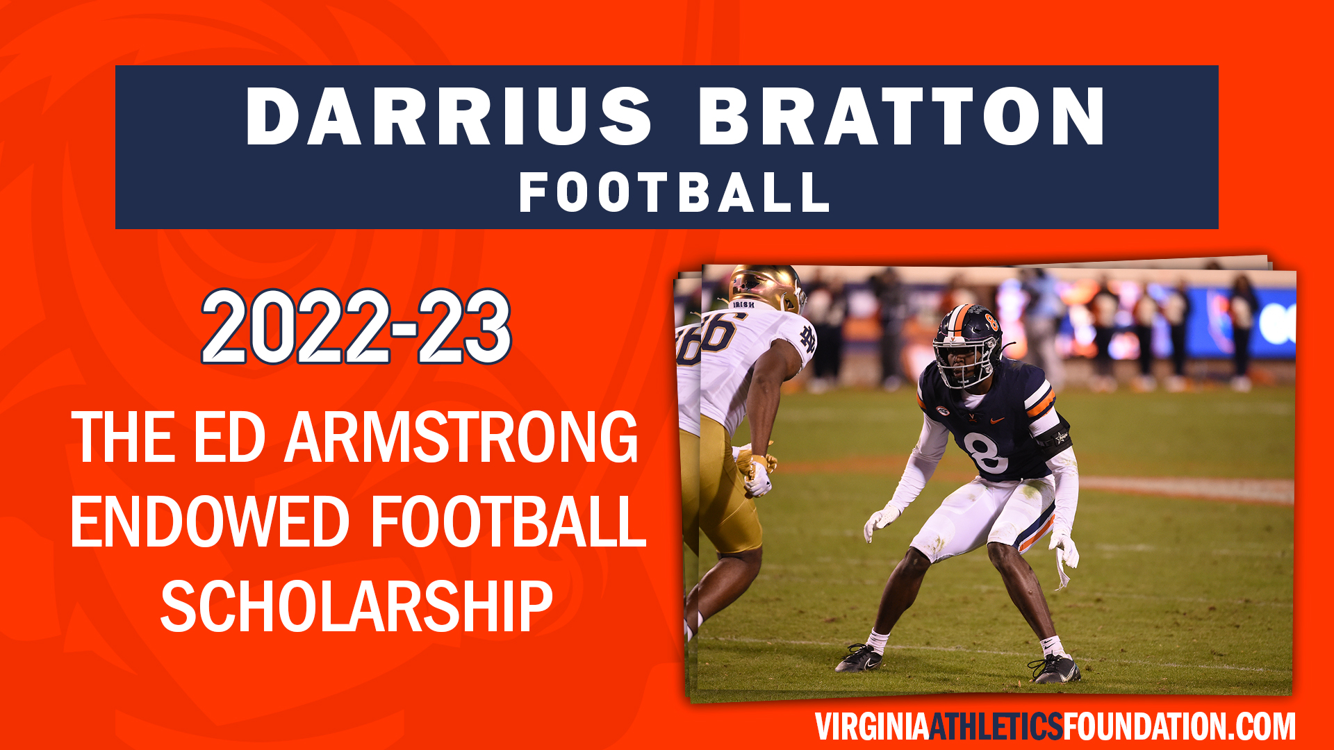 Virginia Football on Twitter: "RT @UVA_VAF: Congrats to Darrius Bratton from @UVAFootball for ...