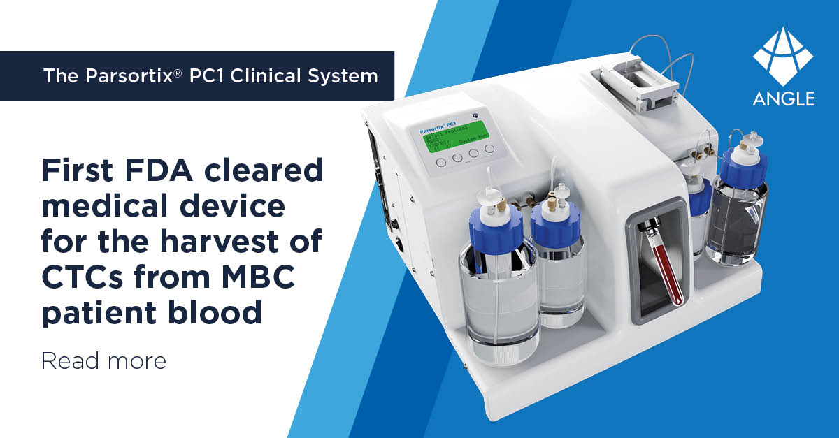 ANGLE plc (@Parsortix) / Twitter