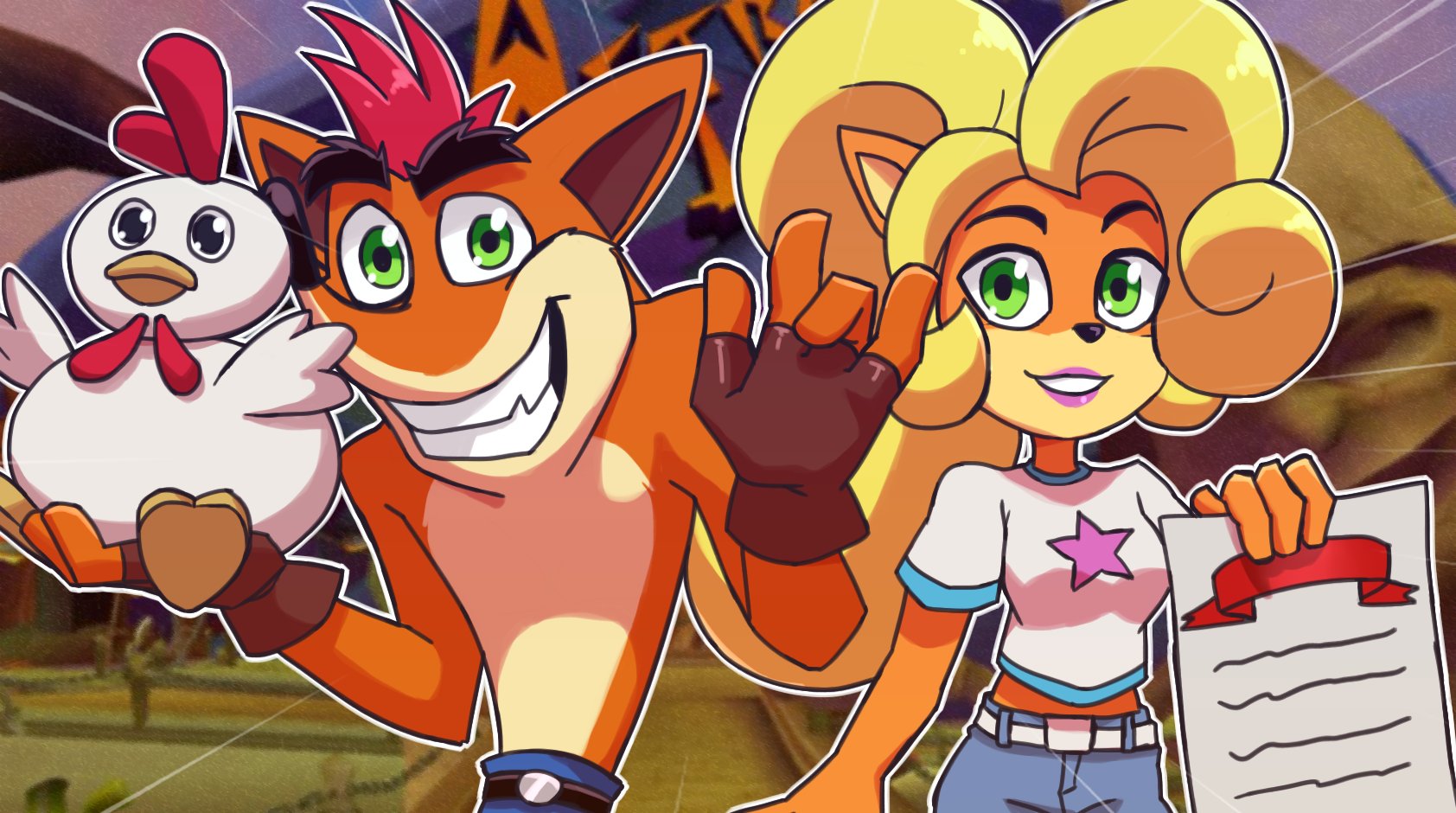 Coco Bandicoot Tag Team Racing