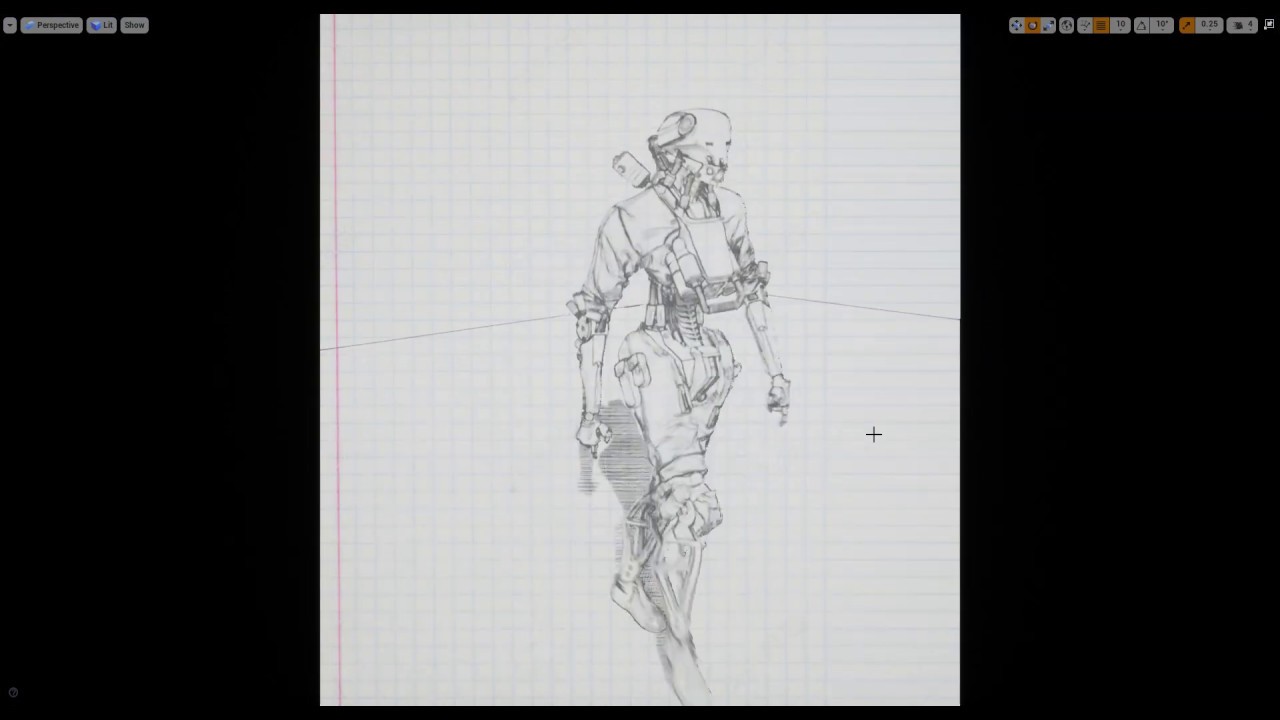 なぎ@Maid Souls α版配信中 on Twitter: "Post Process Hand Draw Outlineのデモシーン。本当に手書きみたい #UE5 #UE4 https ...