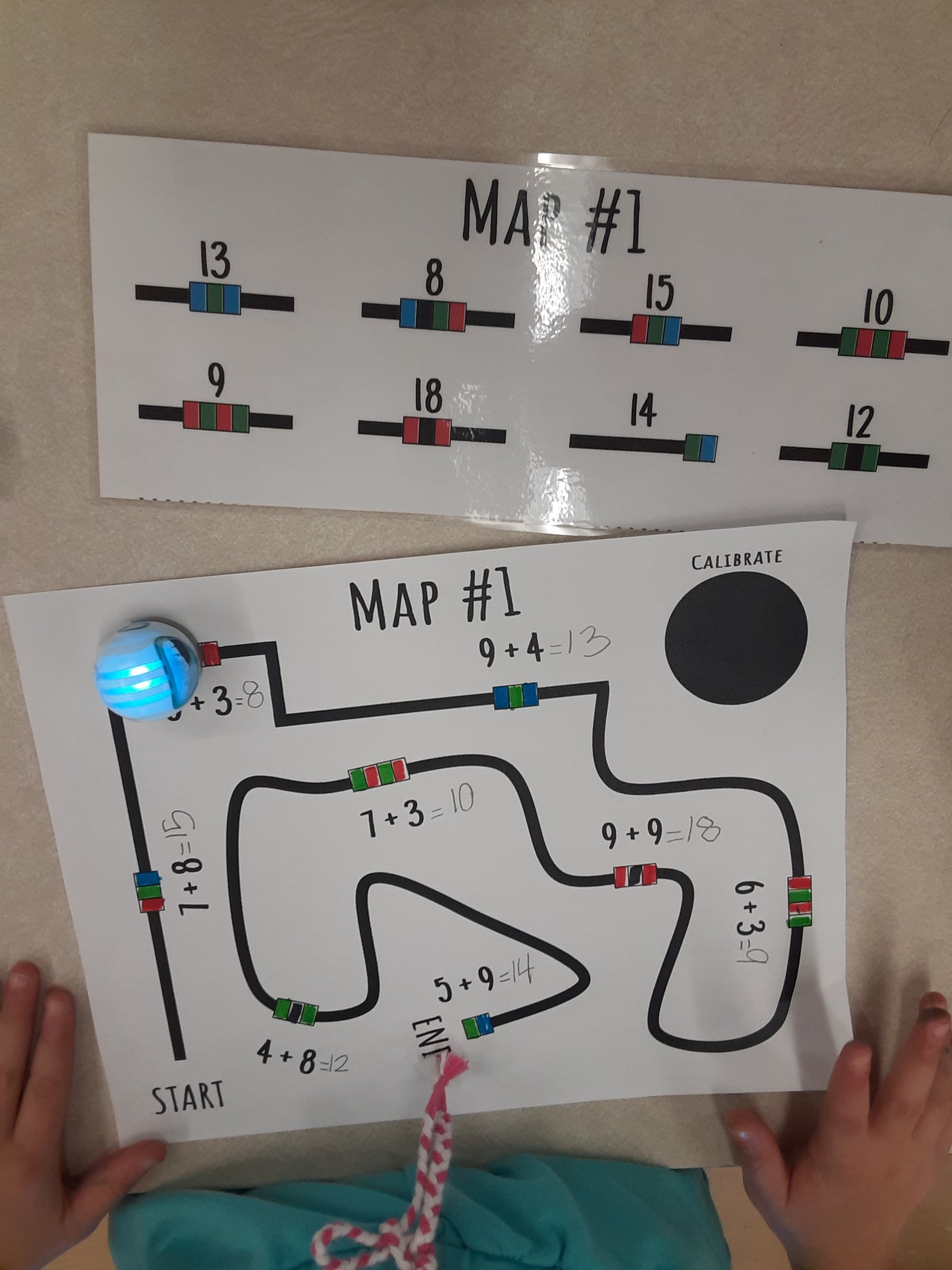 Mrs. Bowes on Twitter: "A favourite math center this week. Students ...