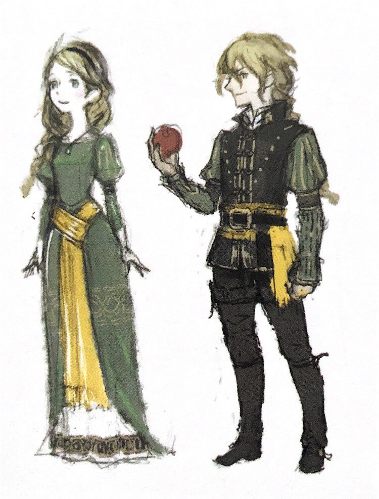 triangle strategy] some Roland concepts! My beloved, messy,」🌱 kaye の漫画