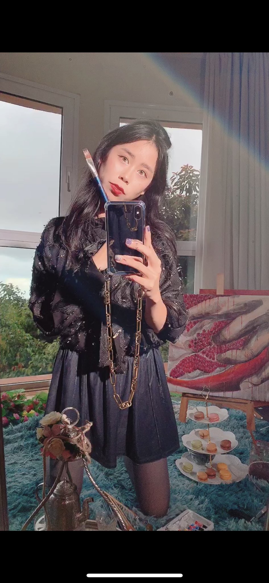 TW Pornstars - 1 pic. Joey Kim. Twitter. Completed painting from today ...