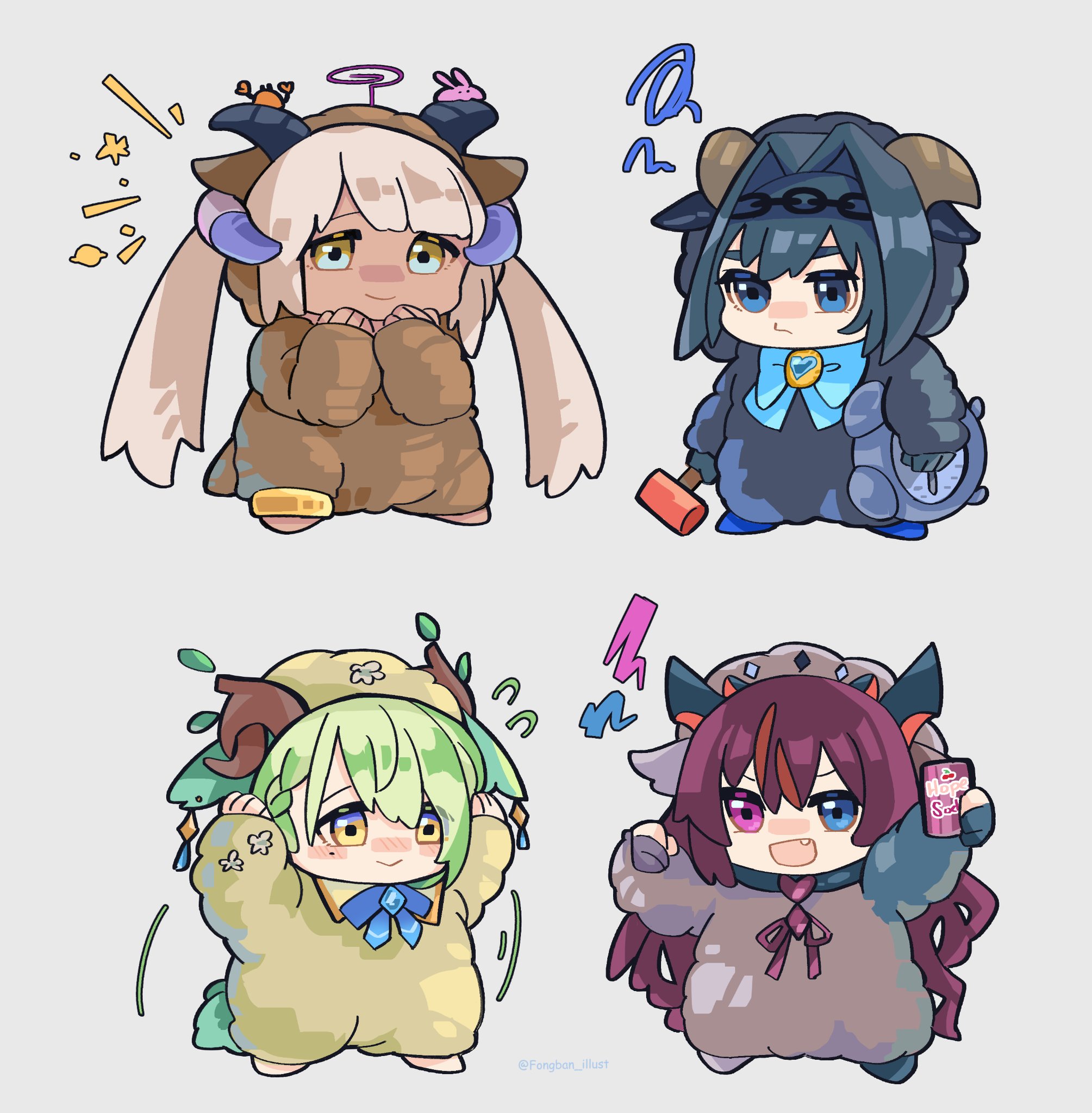 Fongban法巴🍻 님의 트위터 🐑🐑 🐑🐑🐑🐑 ⬇️continue This Kf34ffaqyi Drawingmei Kronillust