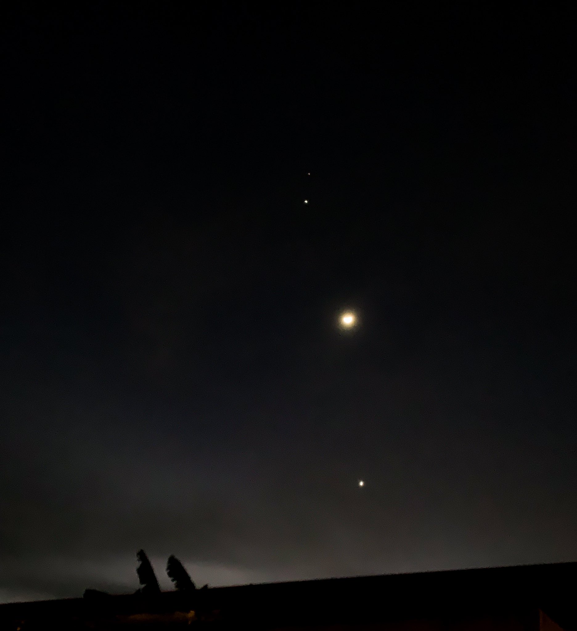 Moon And Jupiter Alignment 2022