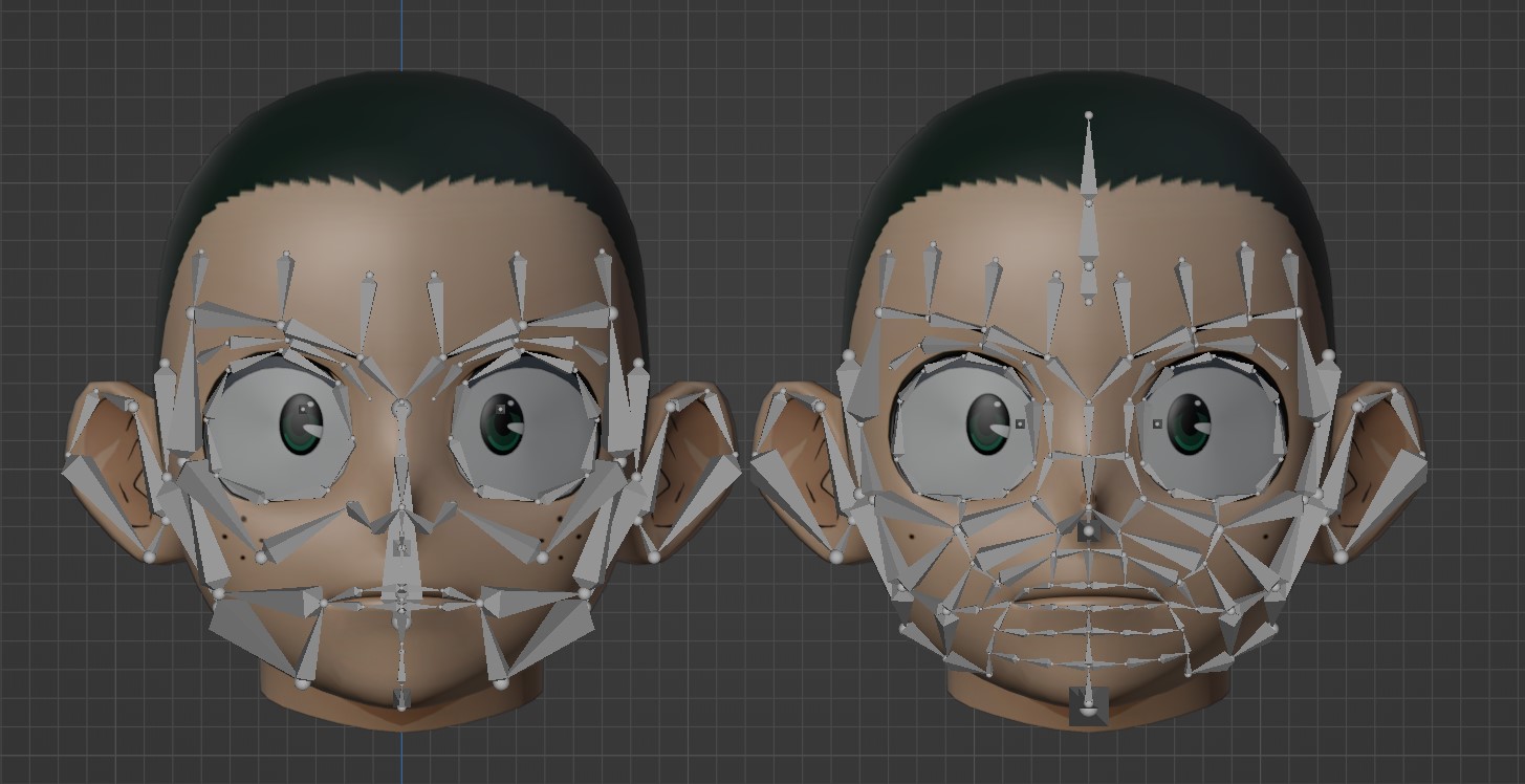 Juan Guillermo Cruz on Twitter: "Since some people have asked me if I use Rigify, yes I did, but ...