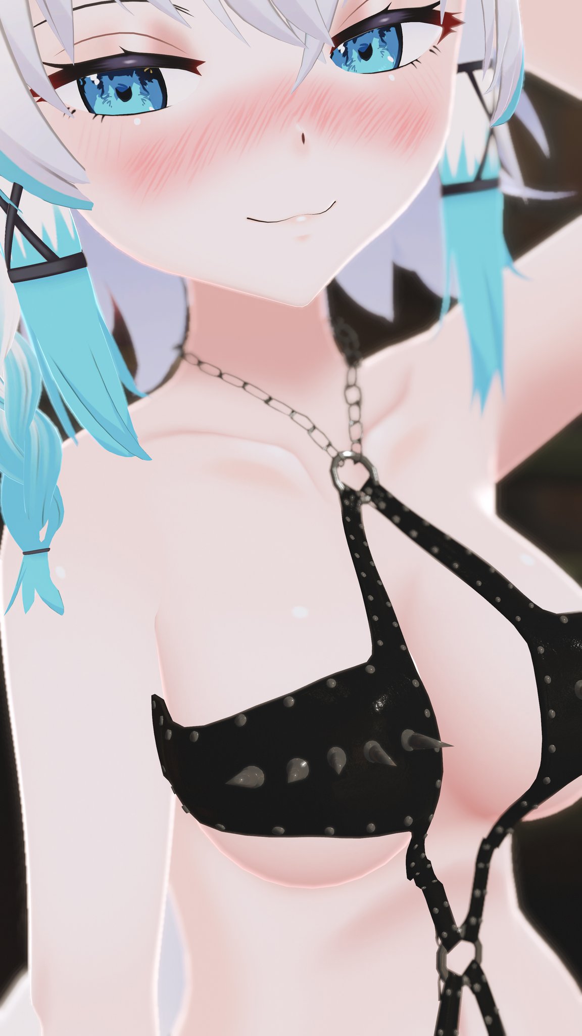 FunFunおもしろい💙 on Twitter: "Do you think I'm cute enough? 👉🏻👈🏻 #vtuber #foxgirl https://t.co ...