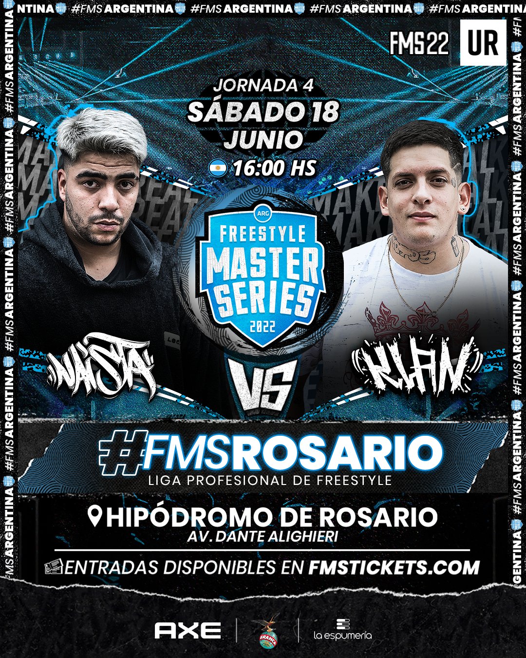 FMS Argentina 🇦🇷 on Twitter: "¡NAISTA 🆚 KLAN ES LA SEGUNDA BATALLA CONFIRMADA DE #FMSROSARIO! 🏟️ ...