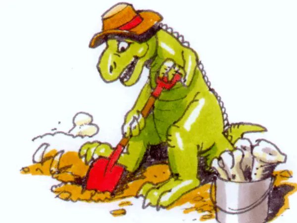 Dinosaur Dig Clipart