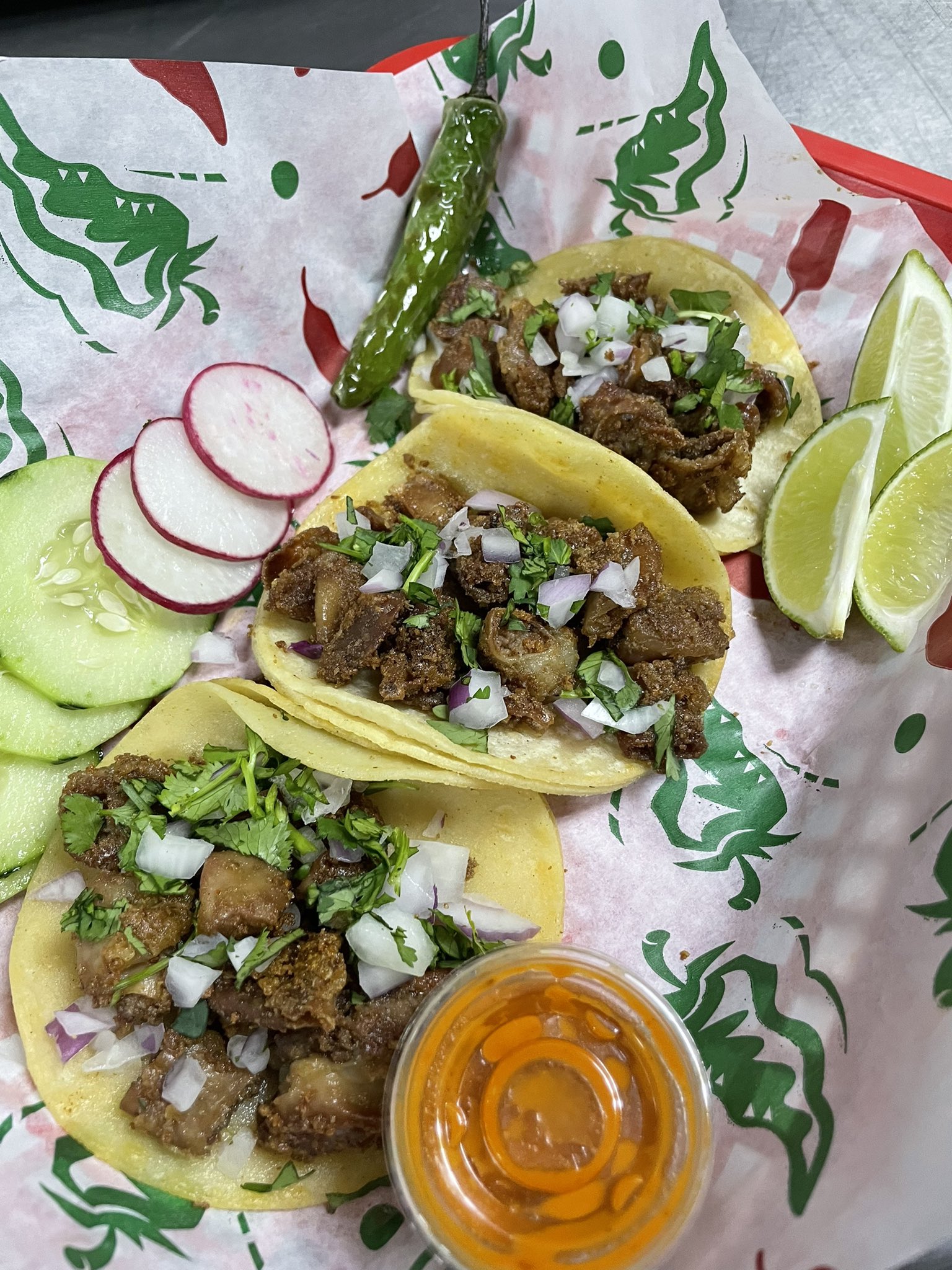 MUCHO TACO on Twitter: "Tacos De Tripa (Tripe) are now available come and give them a try!🌮🌮 ...