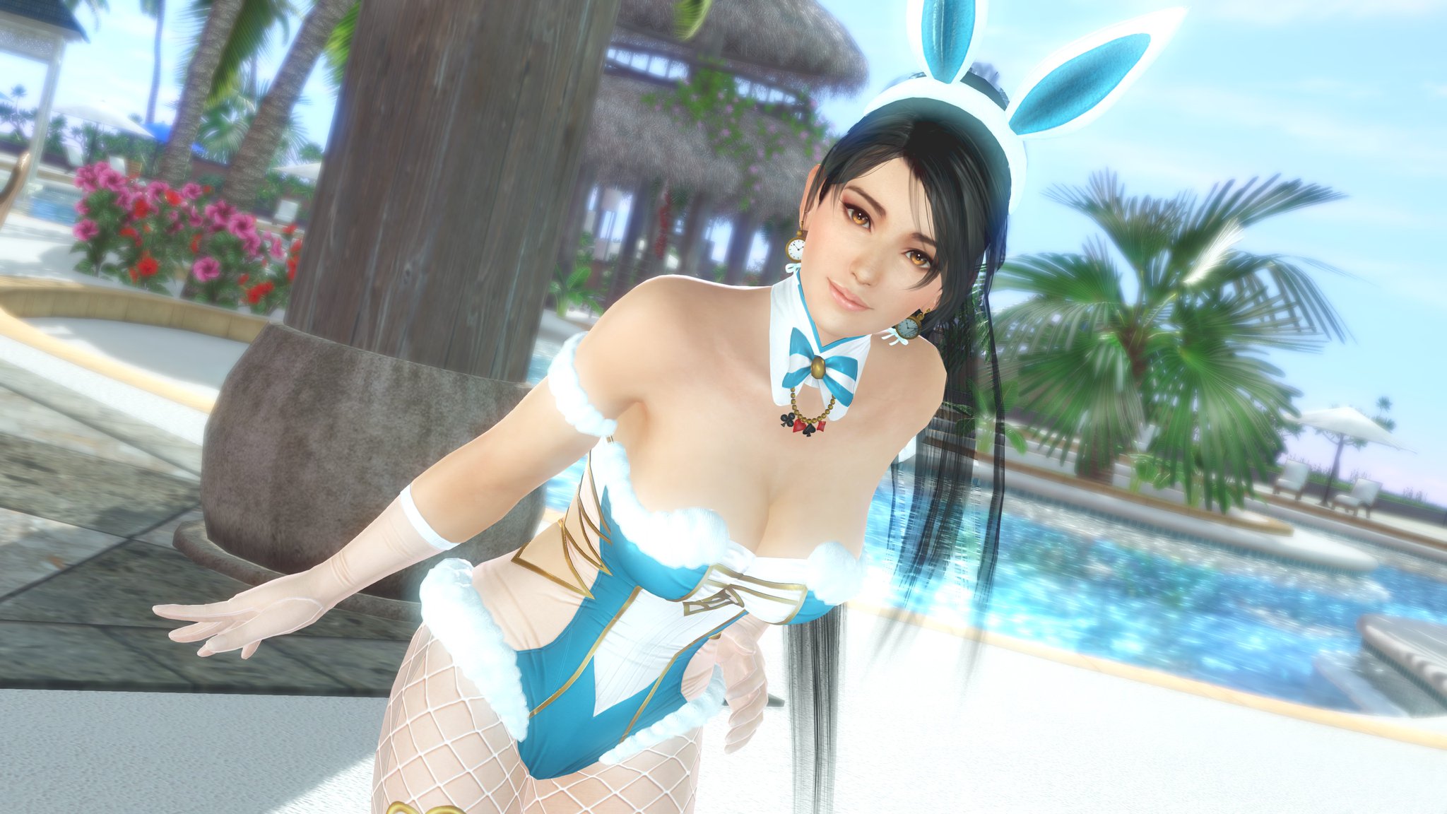 maro on Twitter: "今日のDMM。そうかぁこっちで来ちゃったかぁ(´ `; #DOAXVV #紅葉 #バニー・クロック 女神とバカンス満喫中！#ブイブイ #女神の一枚 ...