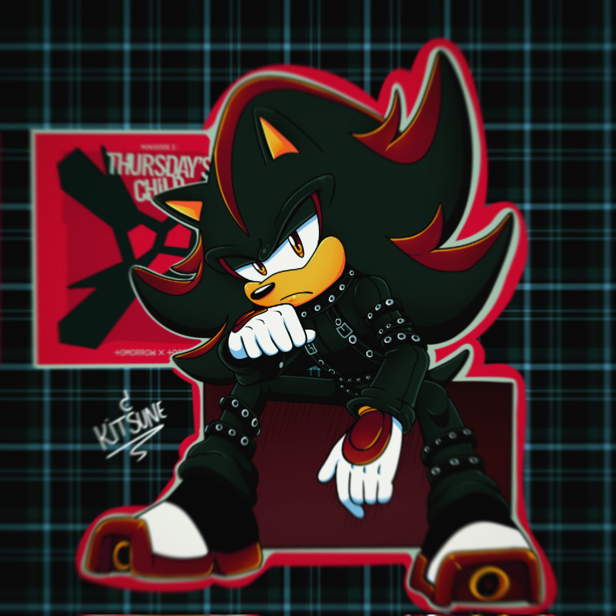 Gangsta Sonic And Shadow