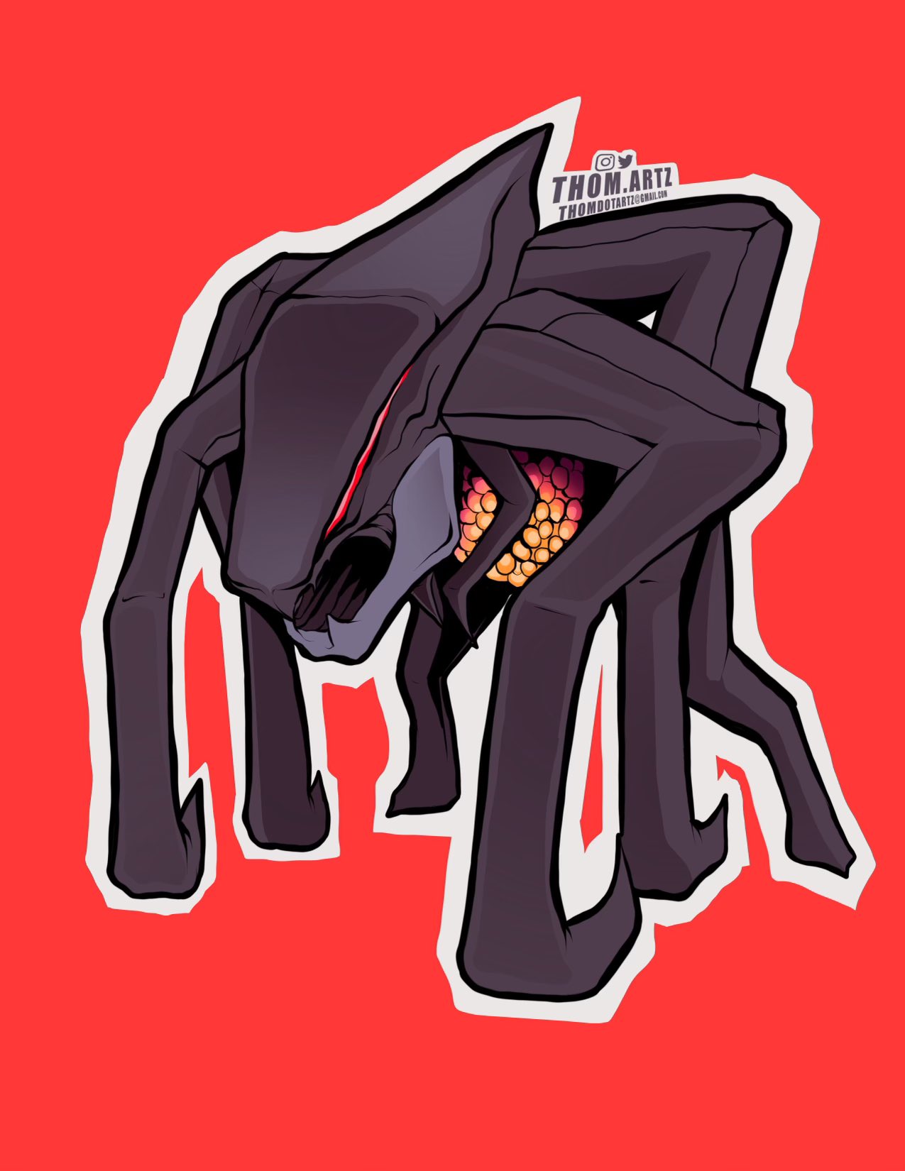 Godzilla 2022 Muto Concept Art