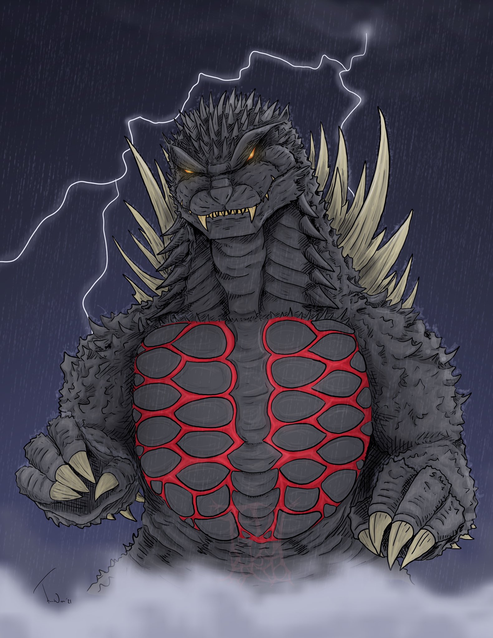 Godzilla Final Wars Concept Art