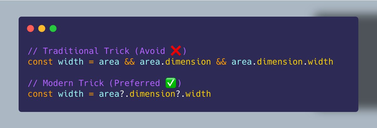 11 Modern JavaScript Hacks ⇩ - Thread from Swapna Kumar Panda ...