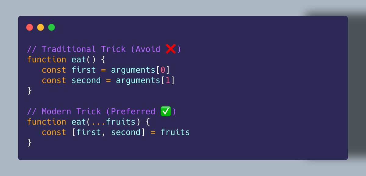 11 Modern JavaScript Hacks ⇩ - Thread from Swapna Kumar Panda ...