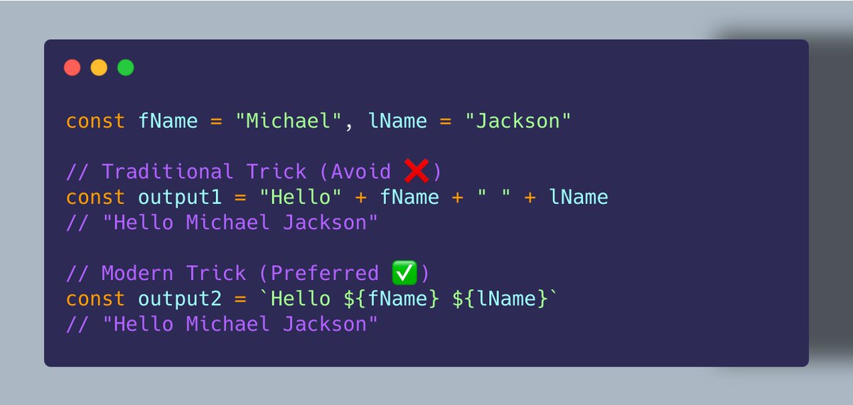 11 Modern JavaScript Hacks ⇩ - Thread from Swapna Kumar Panda ...