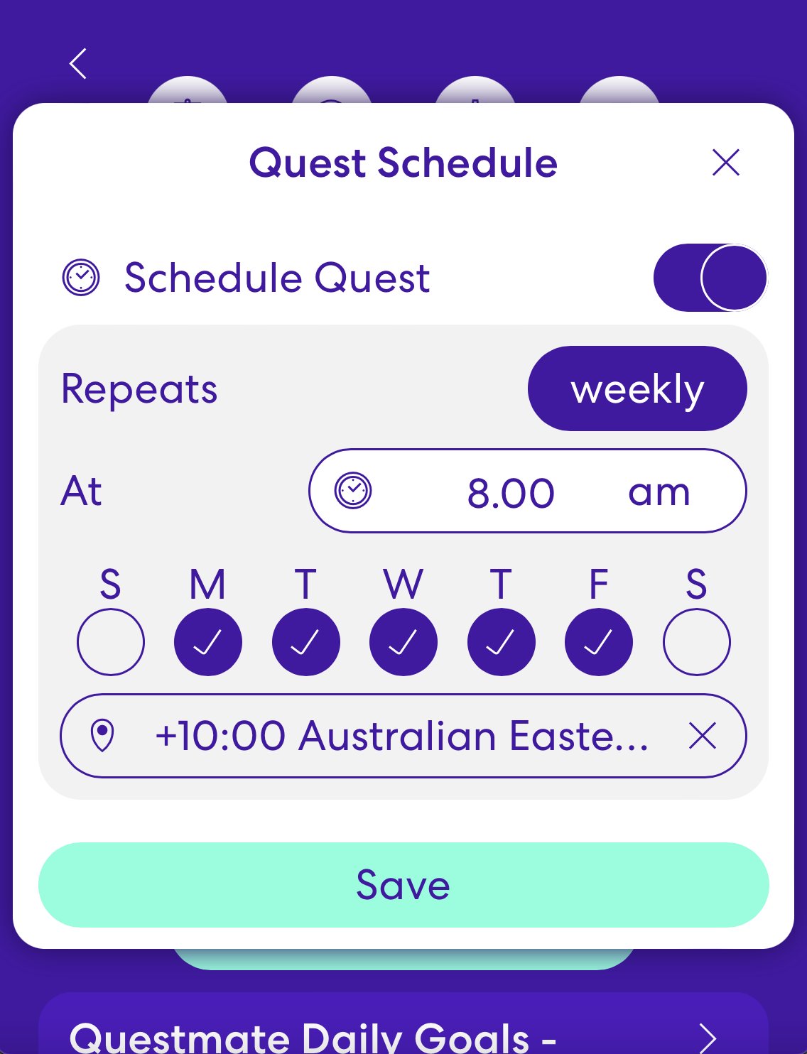 Questmate on Twitter: "About time! We just brought home very first version of "Scheduled Quests ...