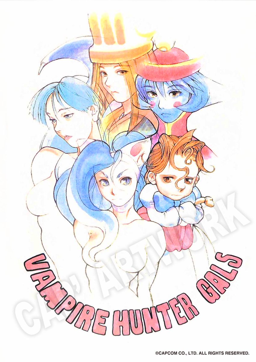 カプコン公式 CAP’ARTWORK on Twitter: "何用に描いたか覚えてないシリーズ：05。何用でしたかね？？色まで塗ってるから何かの為に描いたんでしょうけれども全然覚えてないです ...