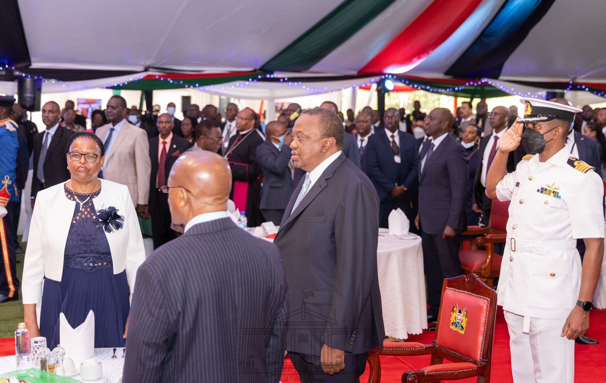 State House Kenya on Twitter: "1/2 His Excellency President Uhuru Kenyatta joins national ...