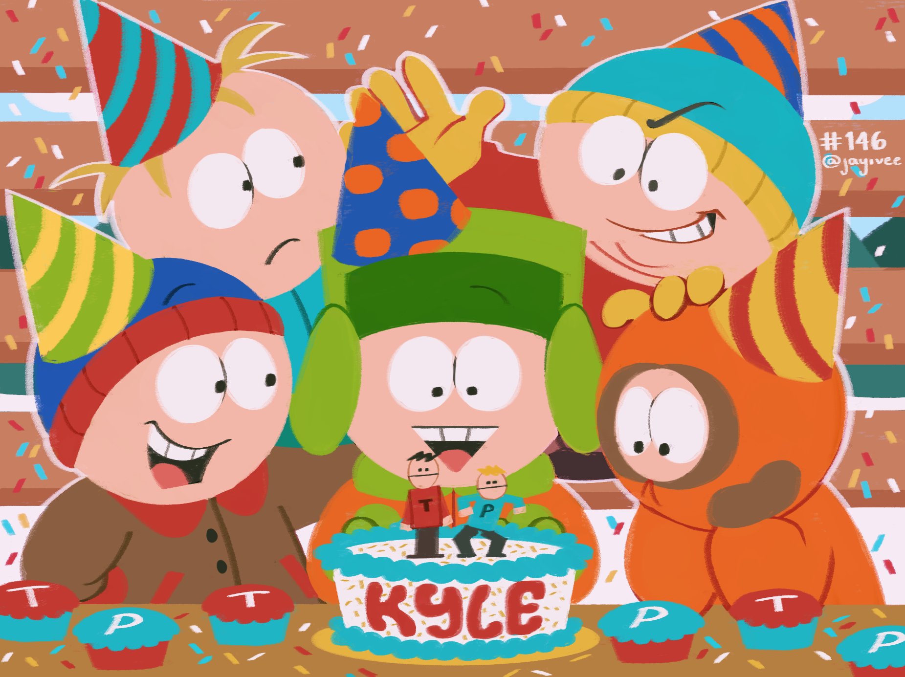 South Park Happy Birthday Kyle