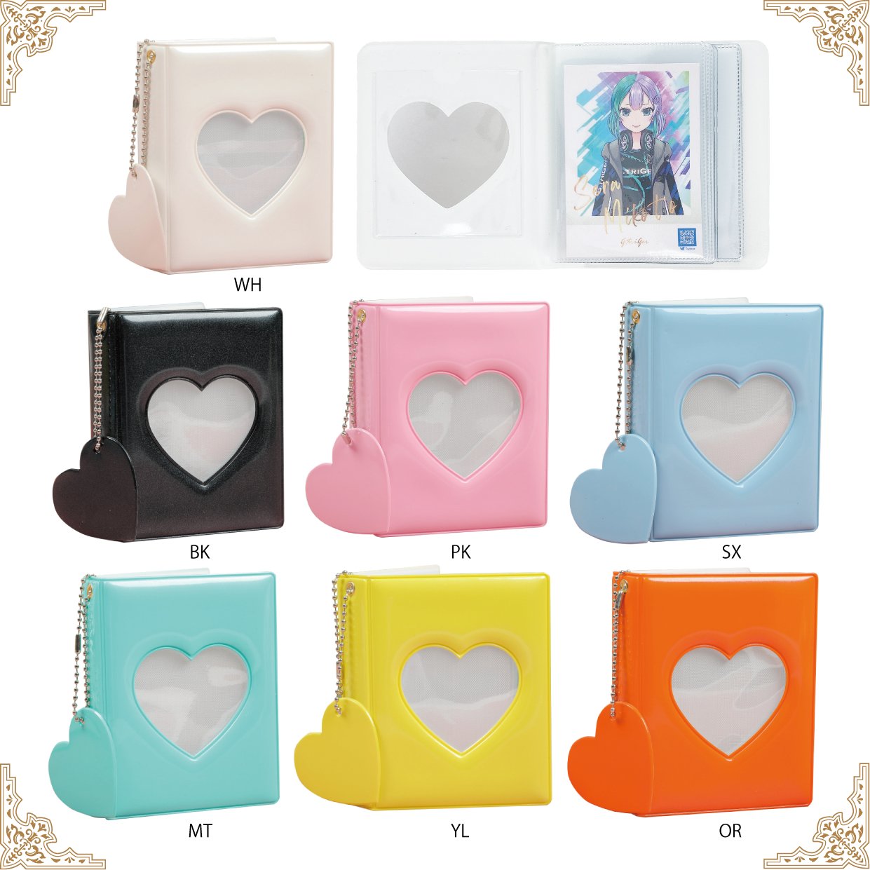 G.triGer🖤推し活🖤 on Twitter: "【新商品情報】 ミニアルバム vol.2 カードを32枚収納できるミニアルバムに新シリーズが登場♡ ボールチェーン付きなのでバッグに付ける ...