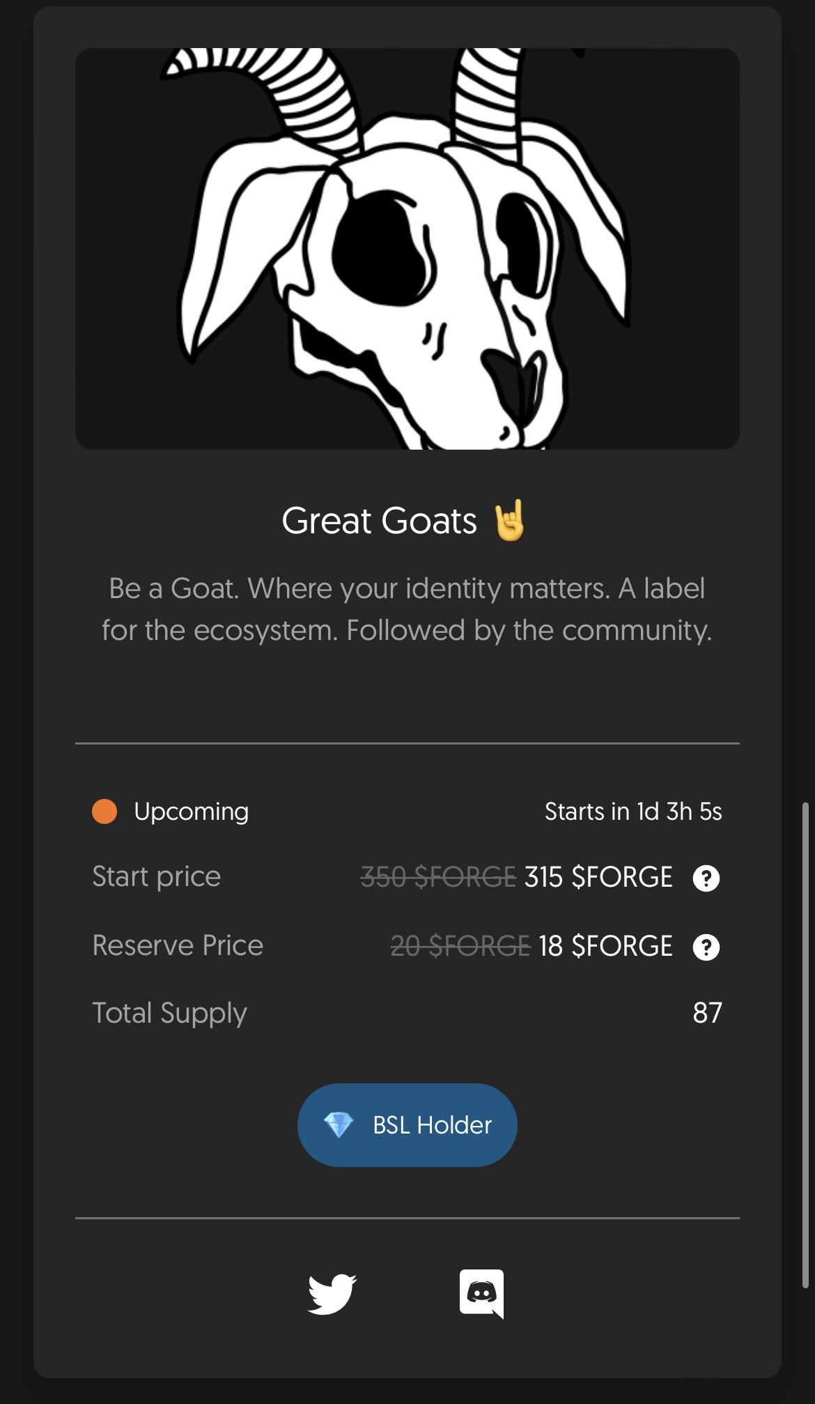 Blocksmith Labs 🔥 ⚒️ on Twitter: "Holder only raffle/auctions have been implemented into Mercury ...