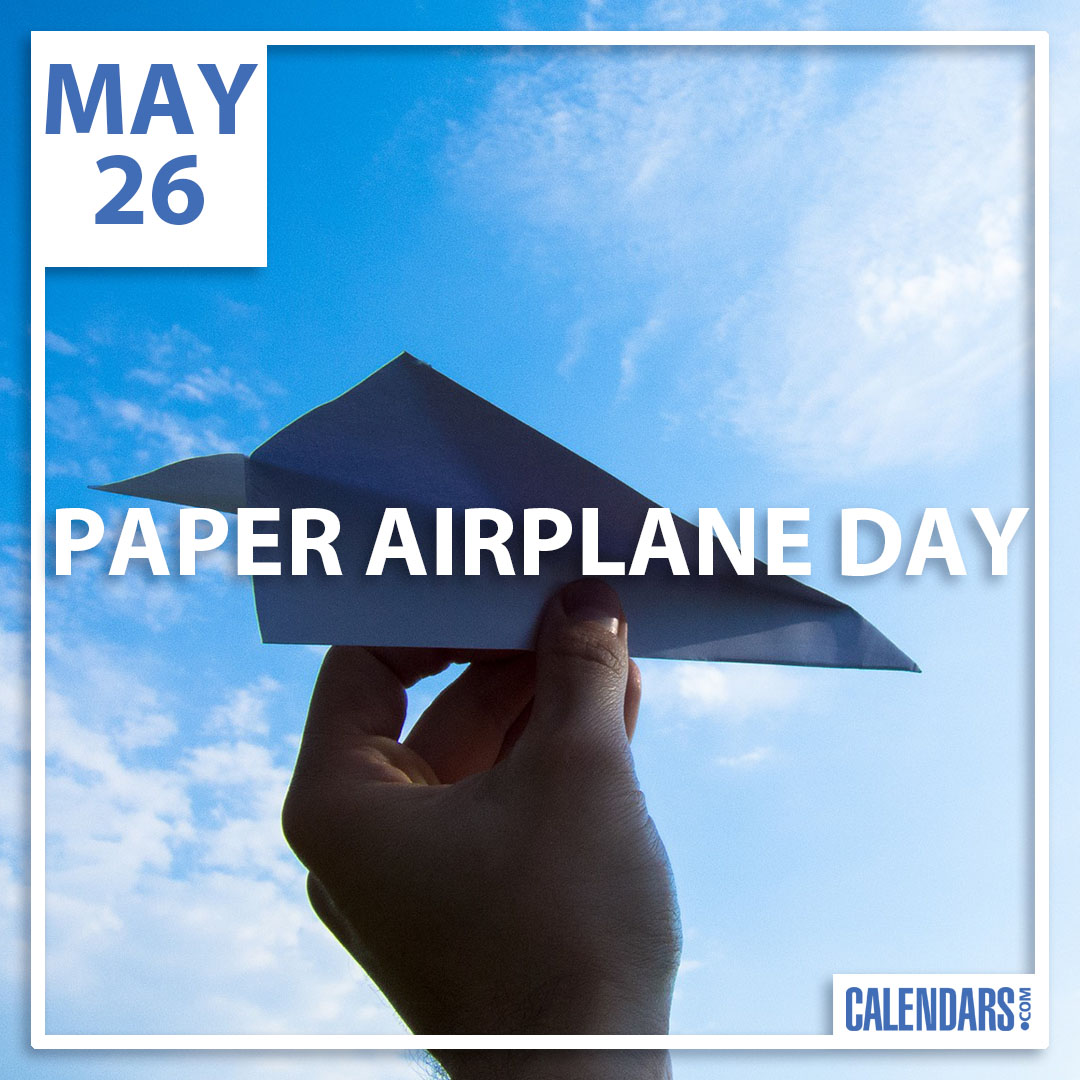 Calendars.com on Twitter: "Did you ever craft an airplane from paper? # ...