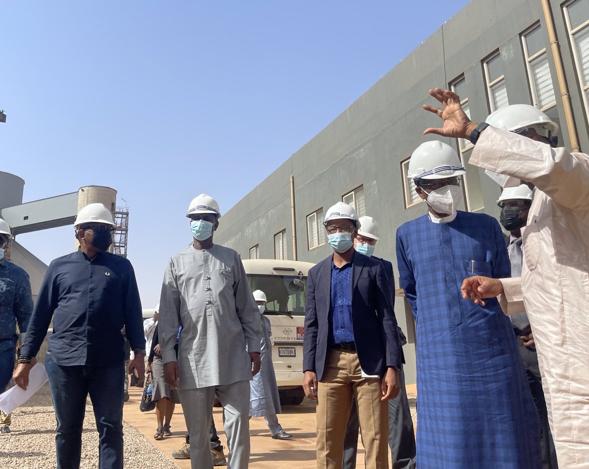 Arrival of the Honorable Minister of Information & Culture, Alh. Lai ...