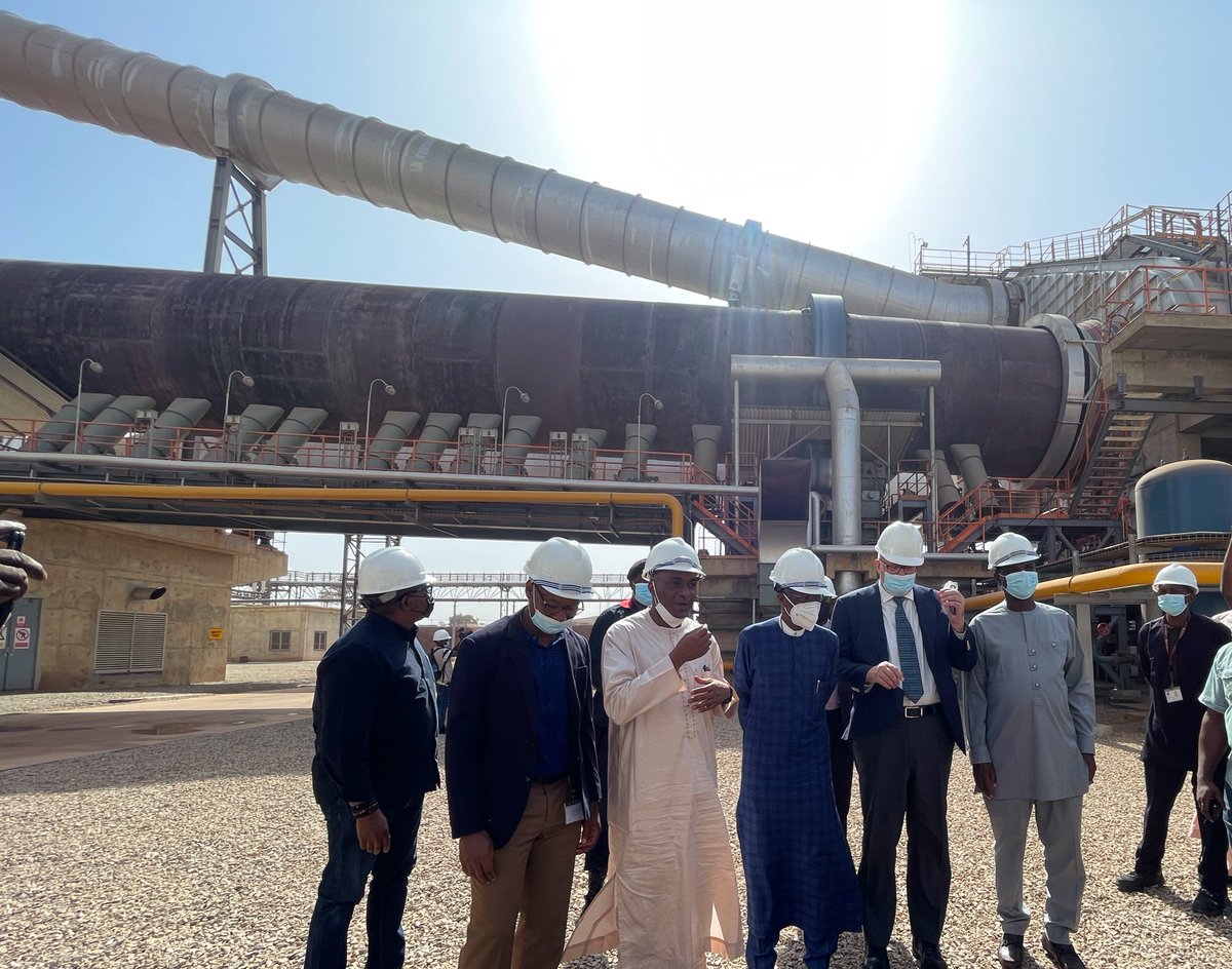 Arrival of the Honorable Minister of Information & Culture, Alh. Lai ...