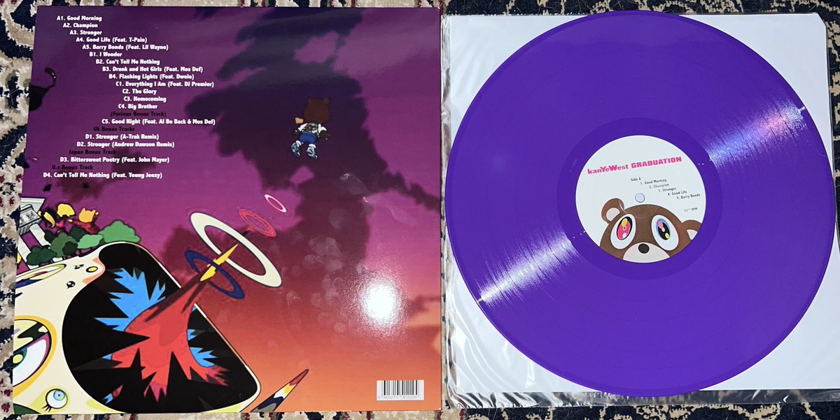 Graduation Vinyl With Bittersweet Poetry