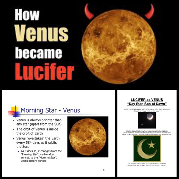 Venus = Lucifer: The Morning & Evening Star (A 🧵) Venus is closer to ...
