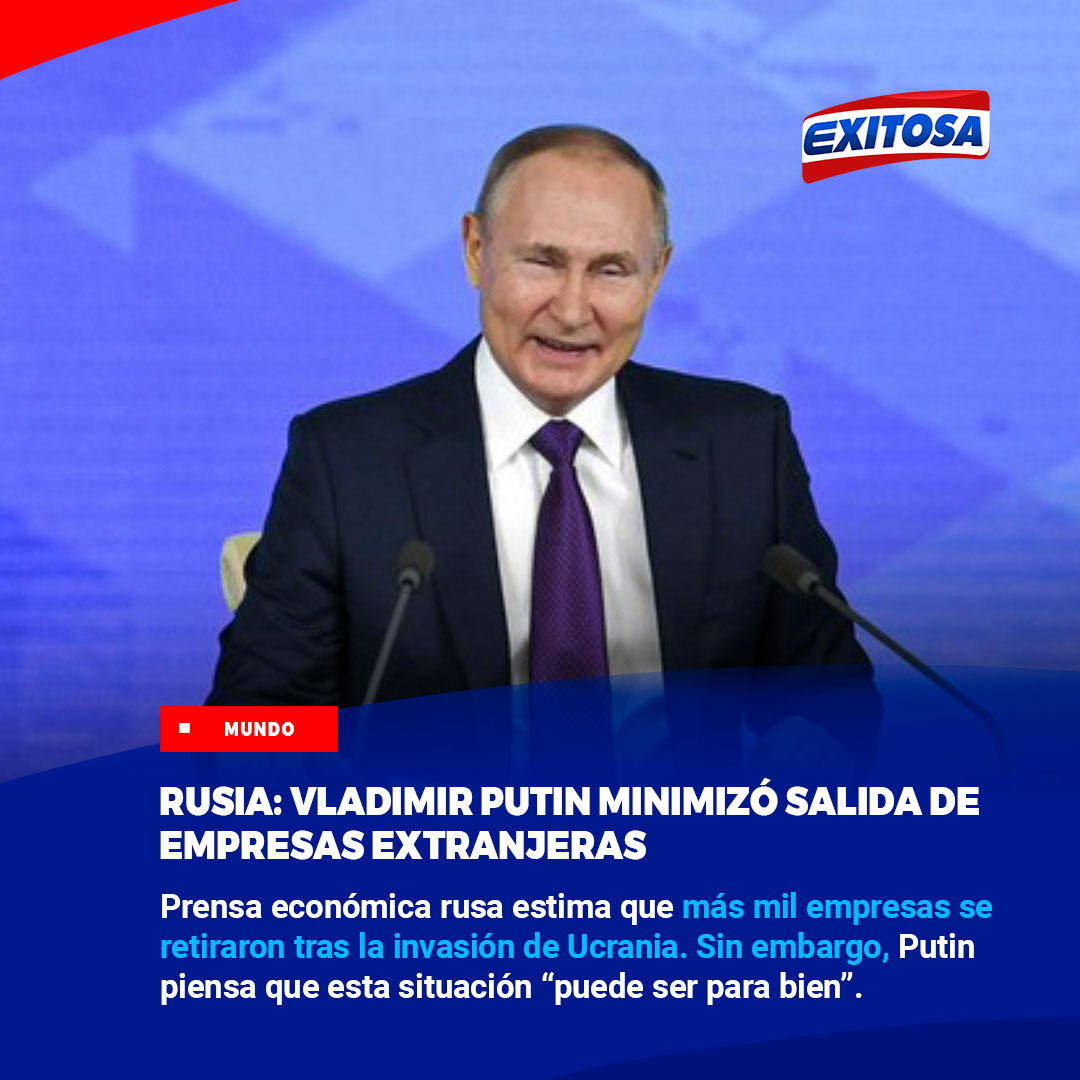 Exitosa Noticias On Twitter 🔴🔵 El Presidente De Rusia Vladimir Putin