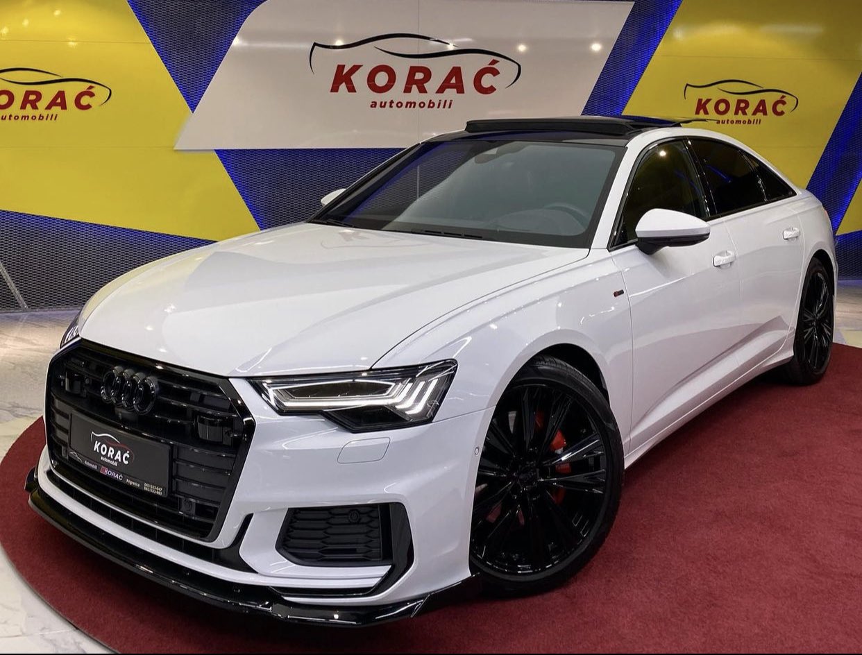 Audi A6 Coupe White