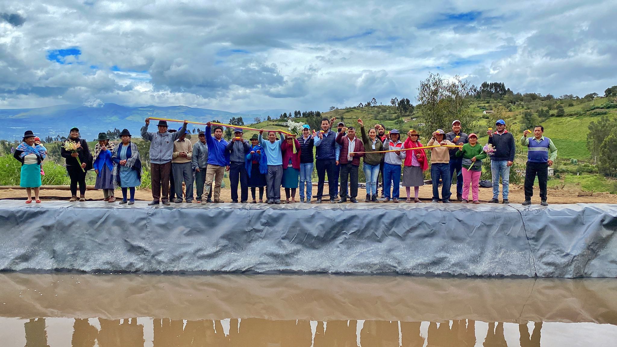 FAO Ecuador on Twitter: "En Cotopaxi, entregamos un reservorio que ampliará la cobertura de ...