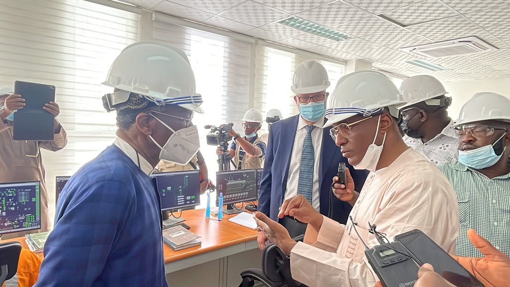 Arrival of the Honorable Minister of Information & Culture, Alh. Lai ...