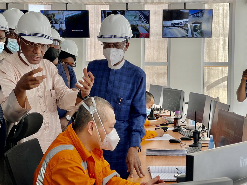 Arrival of the Honorable Minister of Information & Culture, Alh. Lai ...