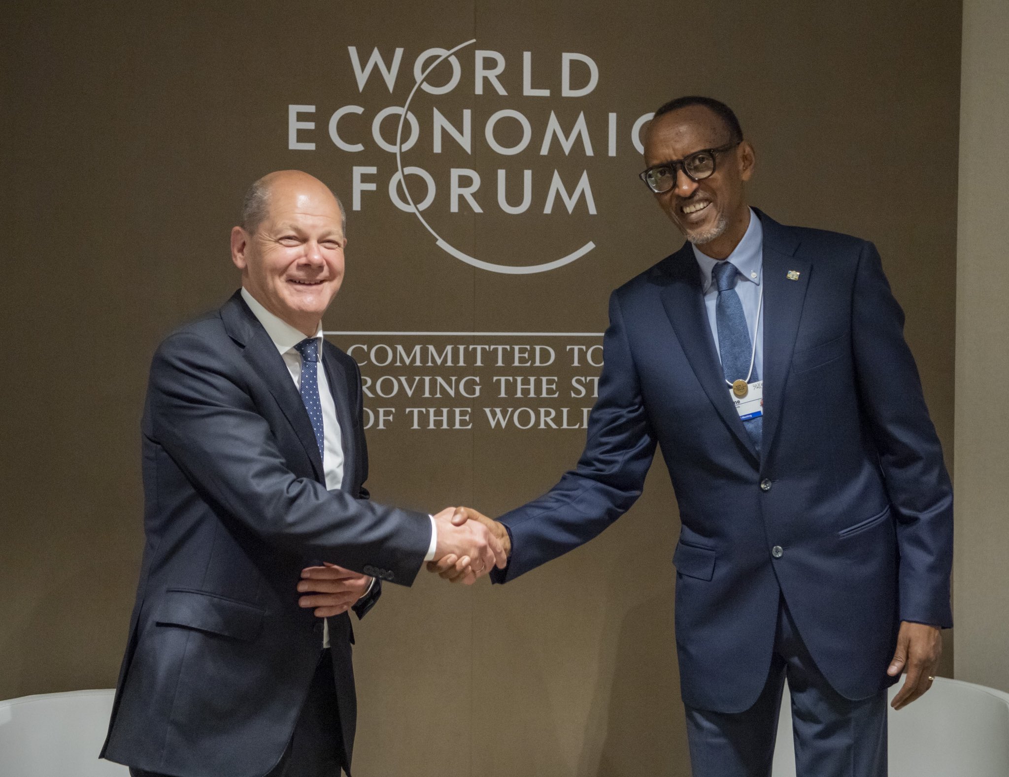 Presidency | Rwanda on Twitter: "President Kagame meets with @OlafScholz, Chancellor of Germany ...