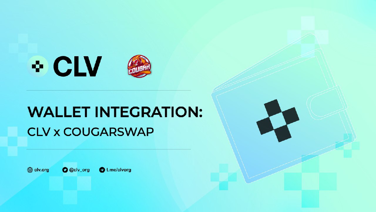 CLV Wallet on Twitter: "What a beautiful day to announce @clv_org 's new partner @cougarswap ...