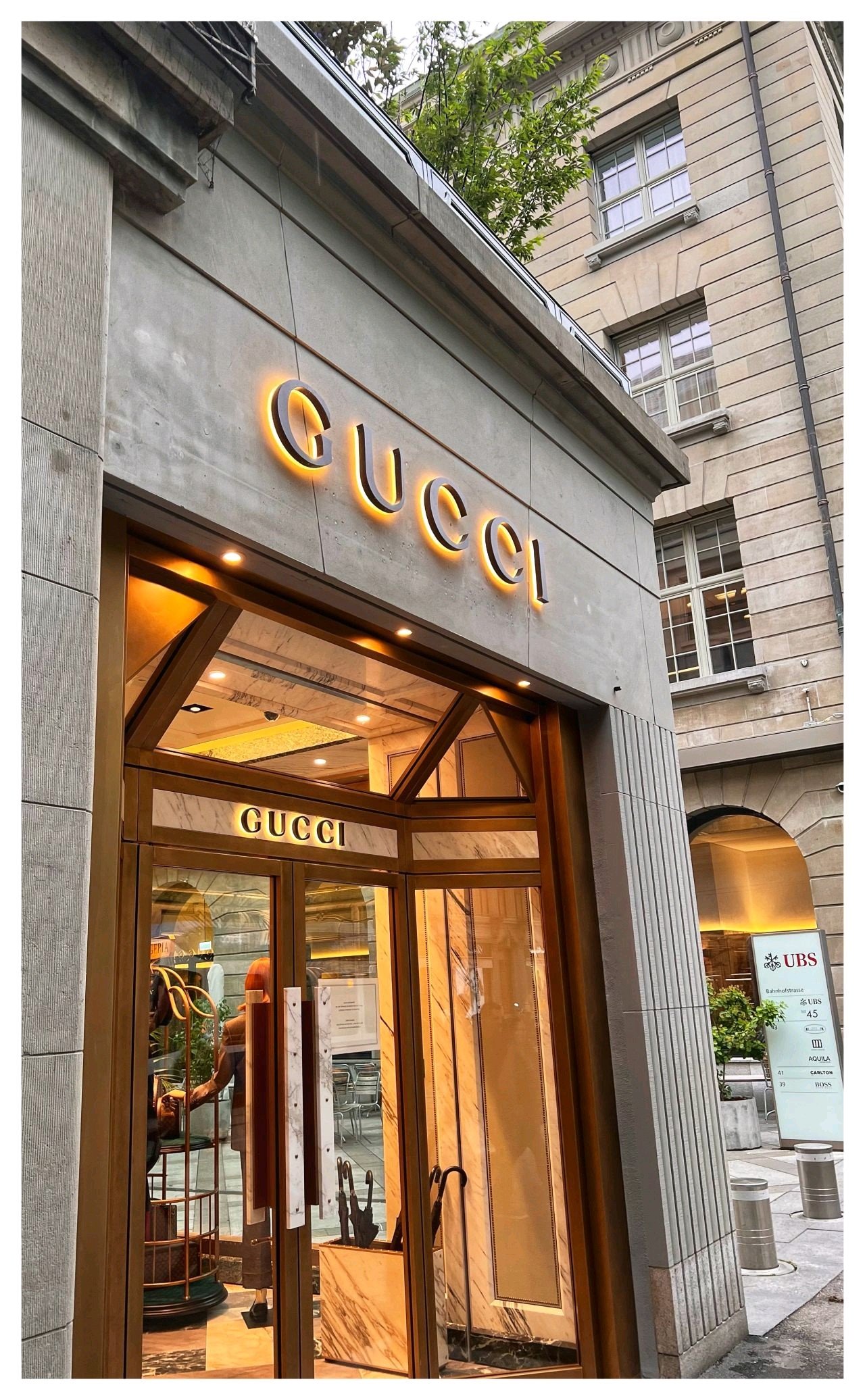 CPP-LUXURY.COM on Twitter: "GUCCI opens new store in Zurich #Gucci #GucciZurich #Zurich # ...